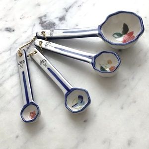 Anthropologie | Kitchen | Anthropologie Handpainted Glazed Stoneware ...